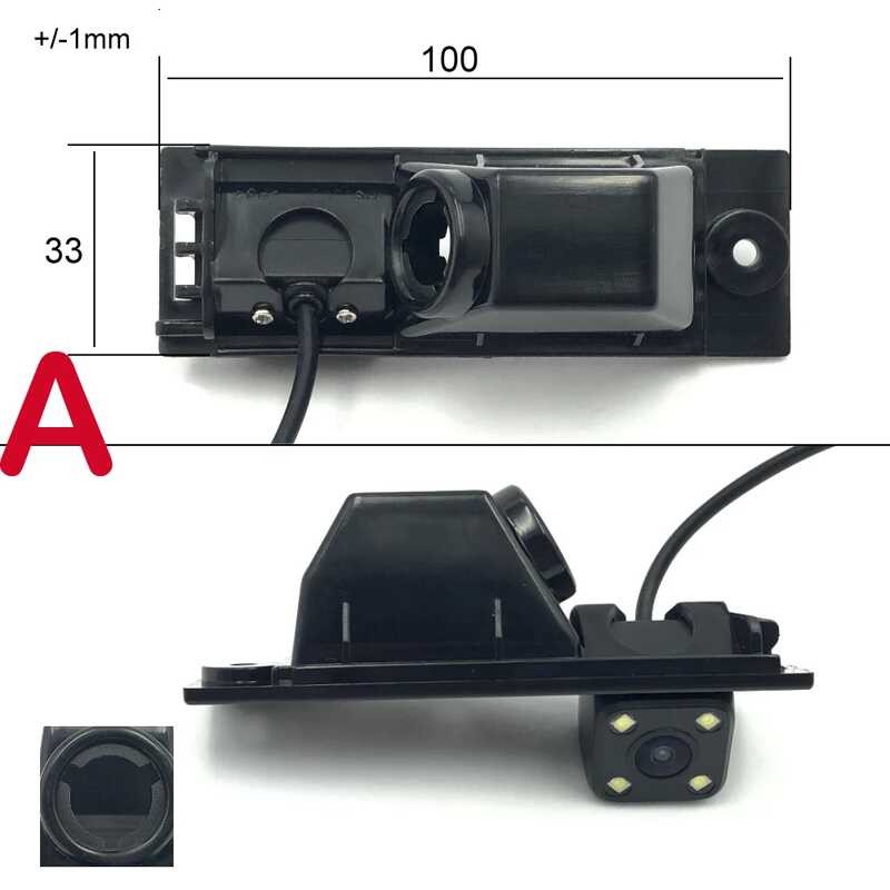 170 BOQUE Degree 1280X720p HD AHD Car Vehicle Rear View Reverse Camera ...