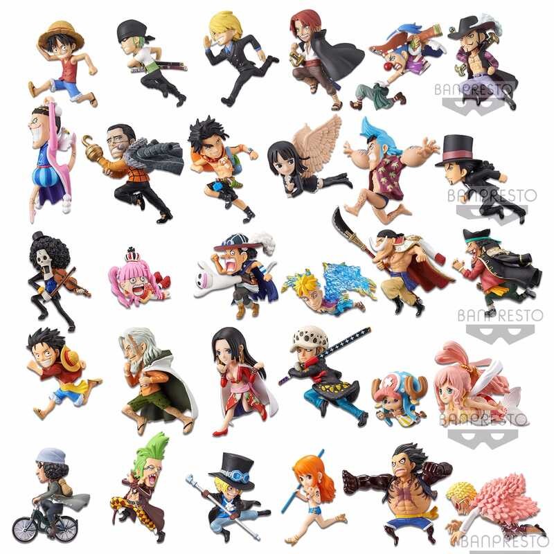 SK 4 Emperors ONE PIECE Anime Figure Bd Mystery Shan Ch Luffy By Zoro ...