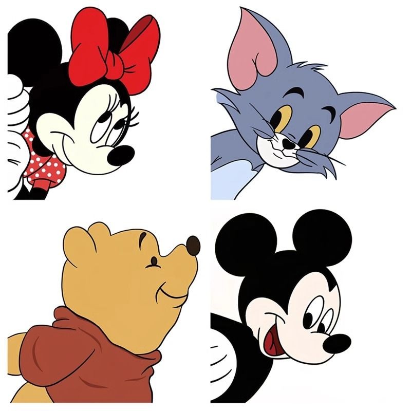 Tom And Jerry Disney Mickey Mouse Cute Mickey Personalized Cartoon ...