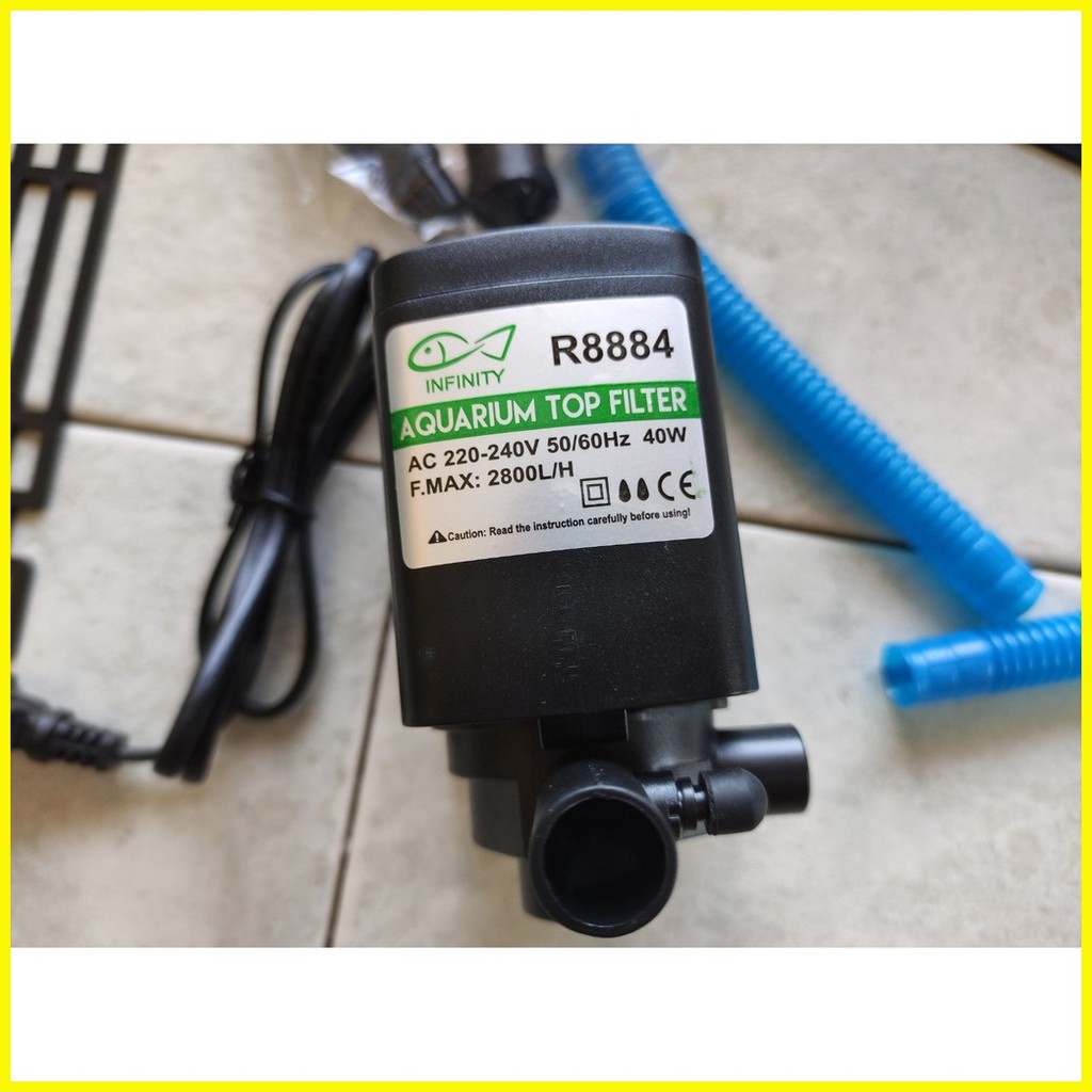 Infinity Aquarium Top Overhead Filter 40 Watts R8884 For 75 - 100 ...