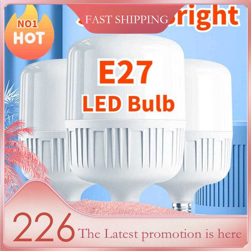 E27 High-Quality High Bright Long Life 5W/10W/20W/30W LED For House Light Bulb Touch Lamp ...