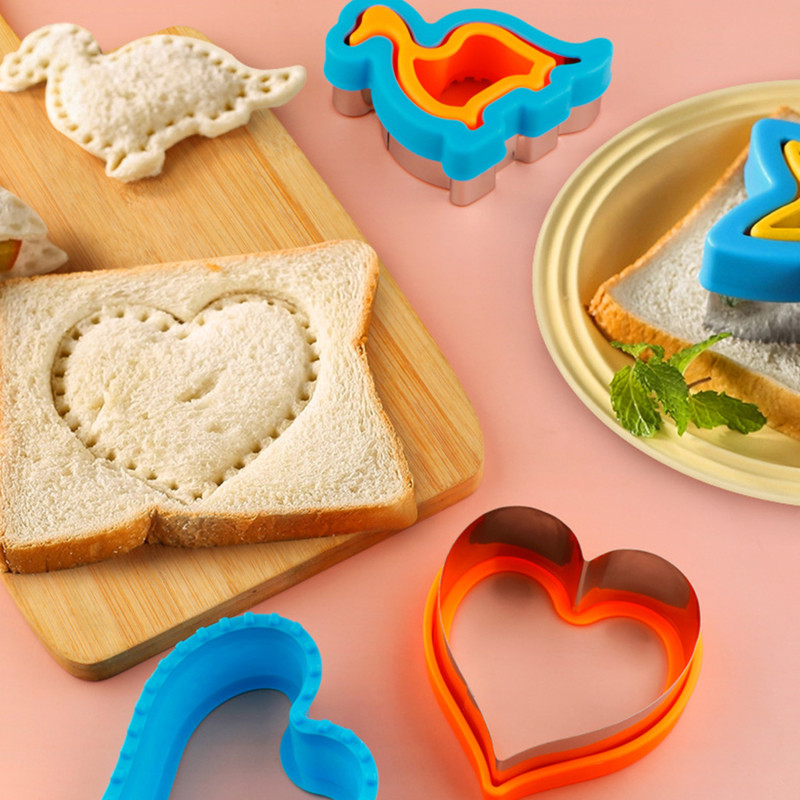 Stainless Steel Cartoon Pocket Sandwich Cutting Mold Sandwich Bread ...