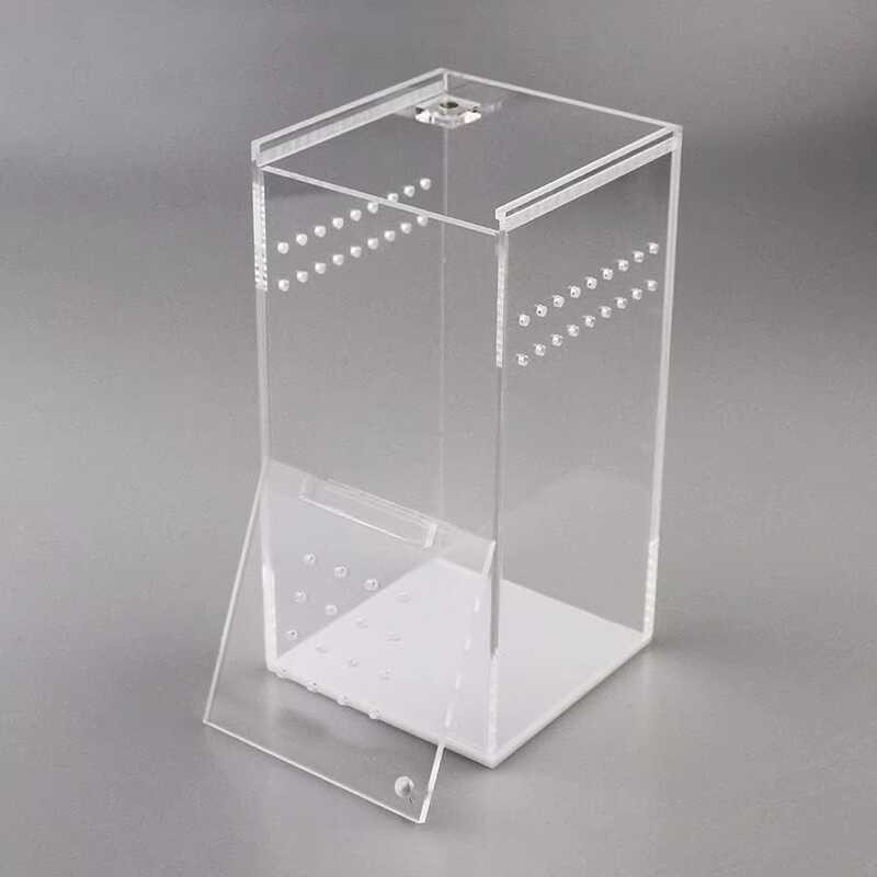 Free Sample Magnetic Acrylic Closed Reptile Breeding Box Habitat ...