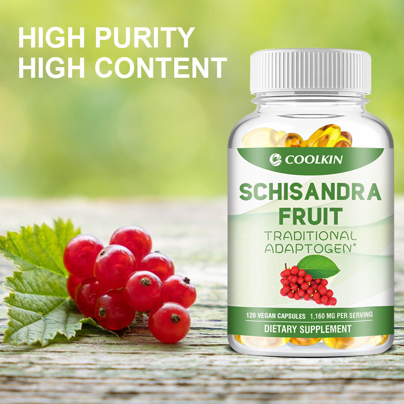 COOLKIN Schisandra Fruit Supplement - Tradisyunal na Adaptogen, Liver ...
