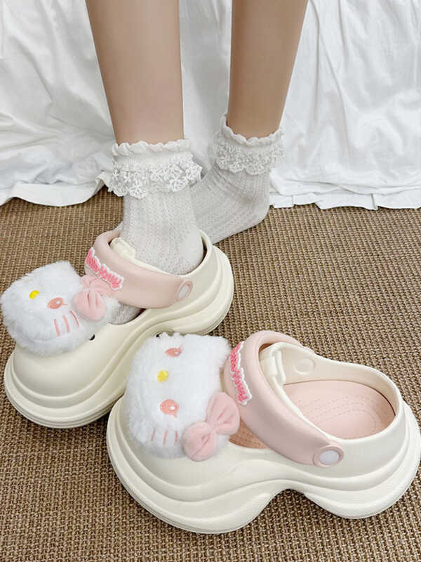 ed Hole Shoes For Women In Summer, With A Strong Sense Of Stepping On ...