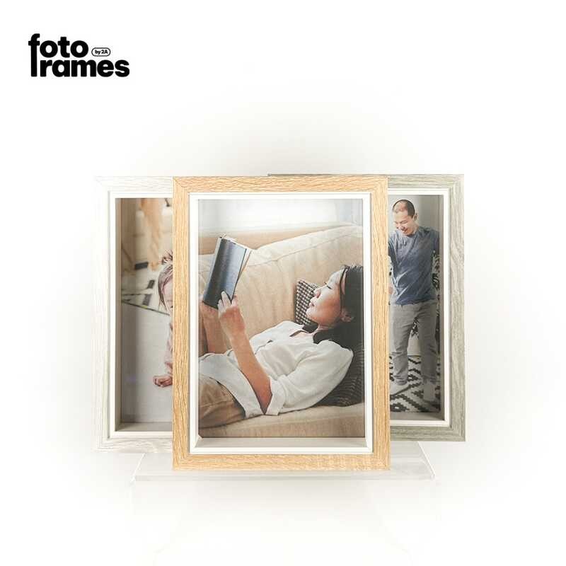 2A Picture Frame 3R/5R Wall Decor Photo Modern Wood Aesthetic (Y2108 ...