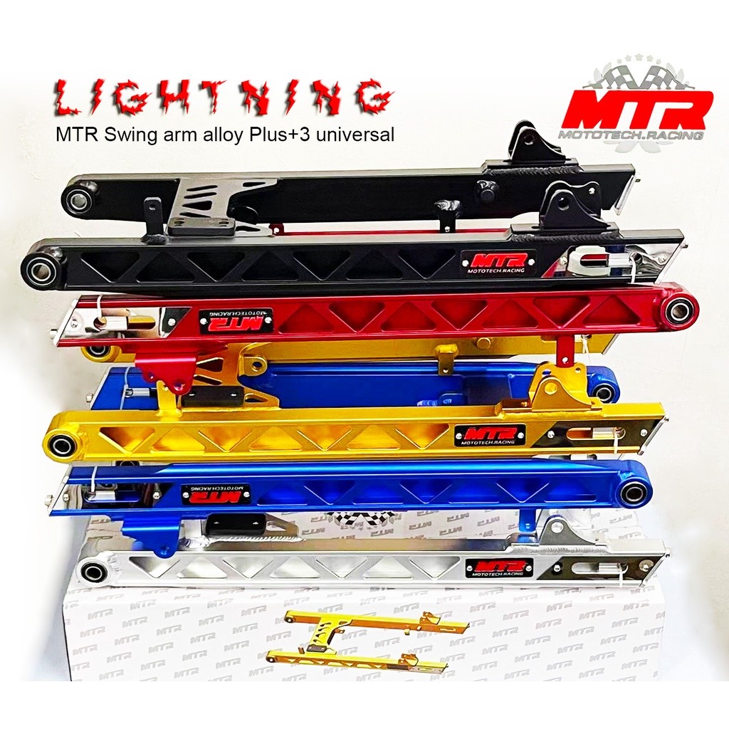 MTR Swing arm alloy Plus+3 universal MTR swingarm | Shopee Philippines