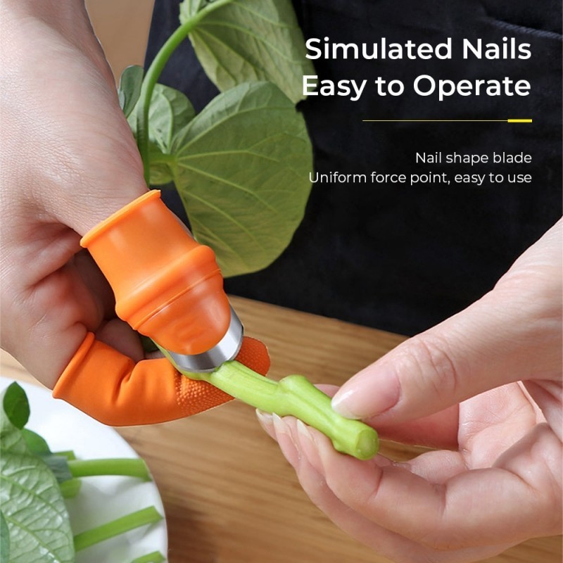 Multifunctional Picking Vegetable Thumb Knife Vegetable Agricultural ...