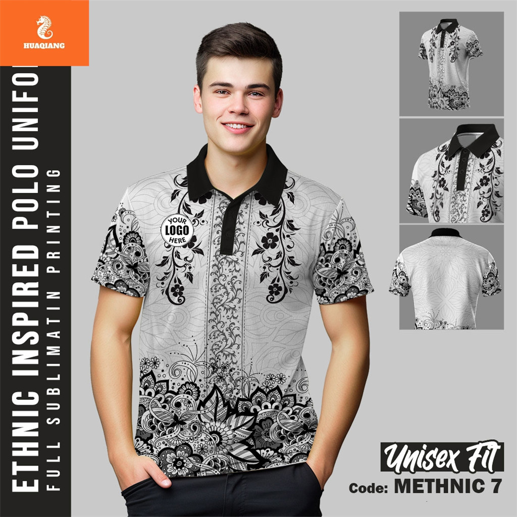 asean inspired ethnic attire barong agalog batik polo for men ...