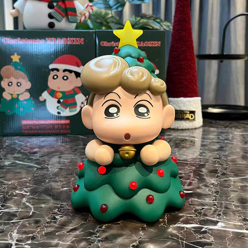 Crayon Shin-chan Christmas Limited Edition 20cm GK Model - Illuminated ...