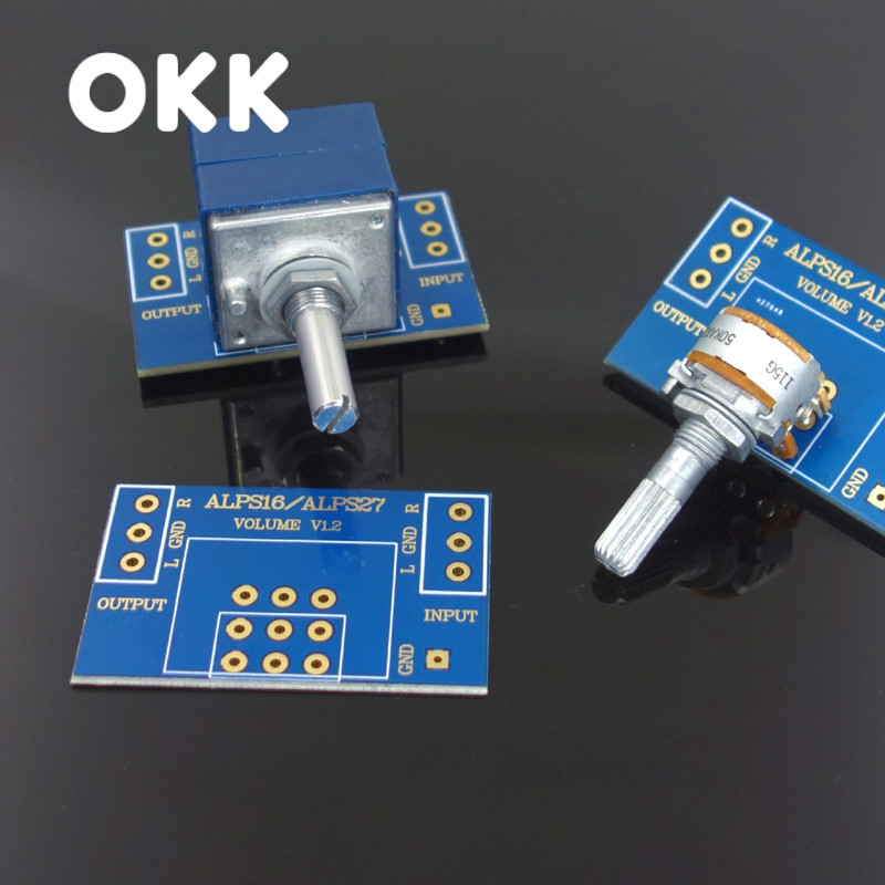 Universal potentiometer board shielding board Double sided PCB board ...