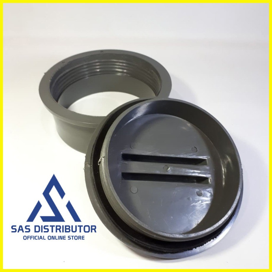 ♀ Clean Out 4" in PVC Asvira/CO 4 inch/ Septic Tank Cap/Dop Septitank/C ...