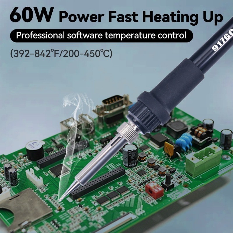 Soldering Station 2in1 Soldering Iron Heat Gun Hot Air Blower ...