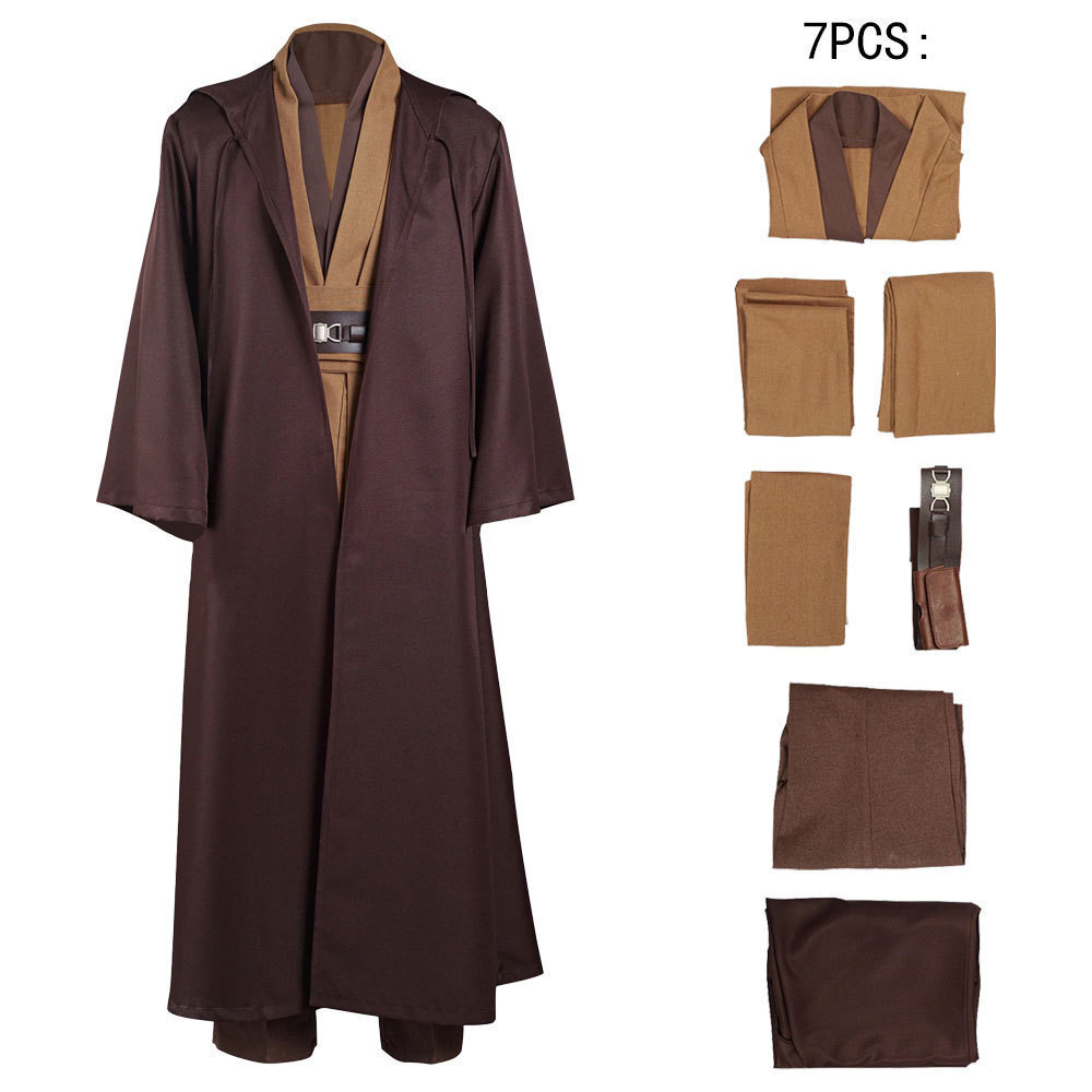 Obi Wan Kenobi cosplay costume Star Wars cosplay costume Halloween Jedi ...