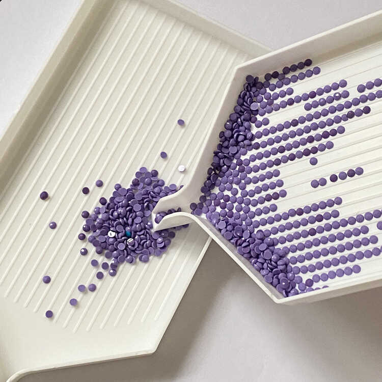 White Painting Tool, Plastic Dot Drilling Installation Open Pointed ...