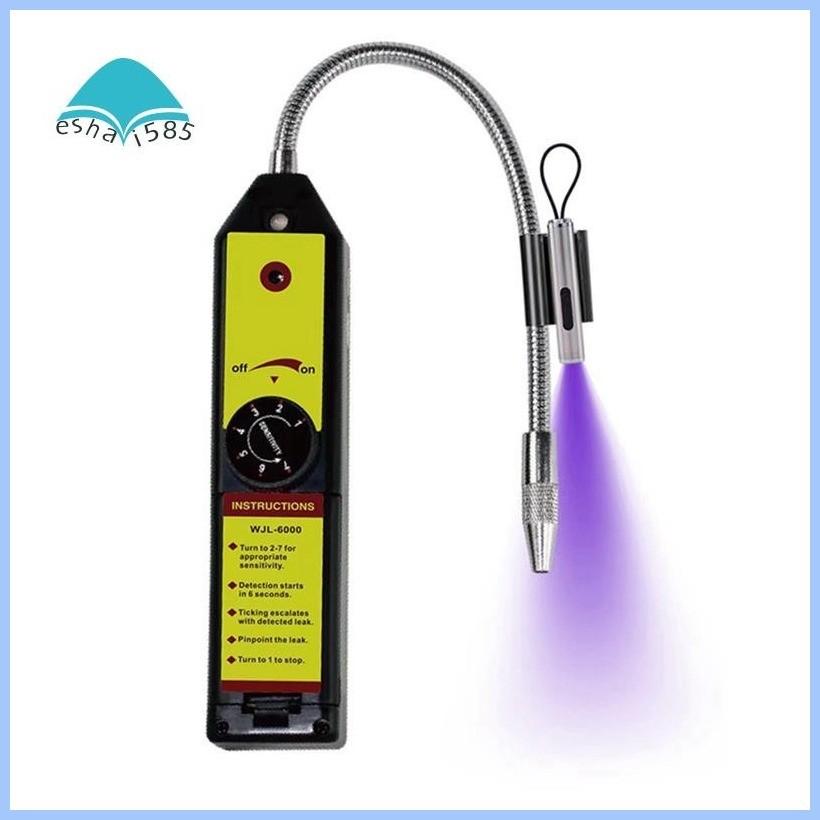 -6000UV Halogen Leak Detector Freon Leak Detector R22 R410A R134A ...