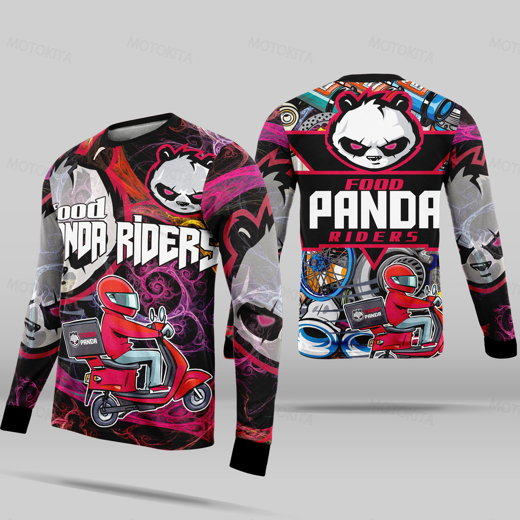 Food Panda Jersey Longsleeves sublimation drifit uniform for Men ...