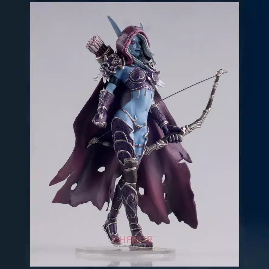 Game Anime ♡ World Of Warcraft 7-Inch Sylvanas Undead Queen Windwalker ...