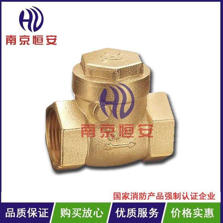 Valve Brass Horizontal Check Valve Baffle Soft Seal Hard Seal Valve ...