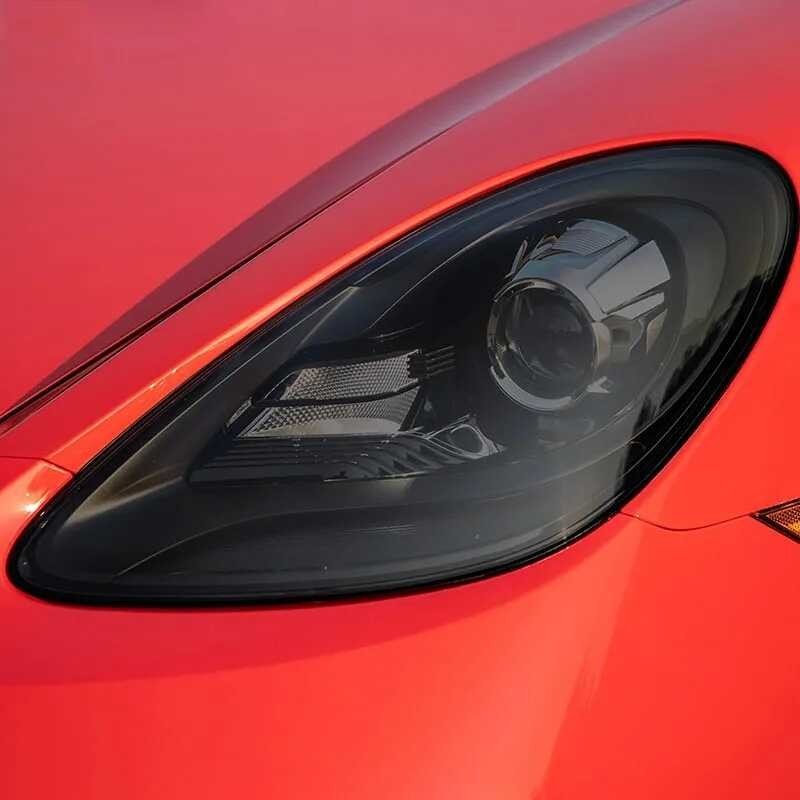 51 Car Headlight Protective Film Taillight D Black Tint Wrap Vinyl ...