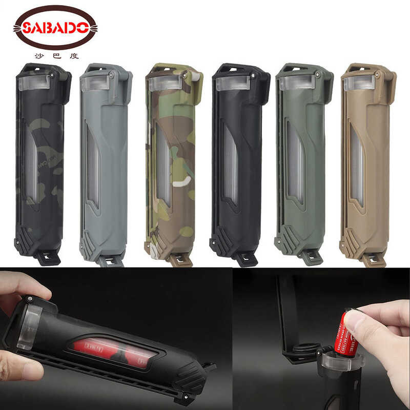 Cell Tactical Vault Container Set Para Sa Cr123 AAA AA Battery Storage ...