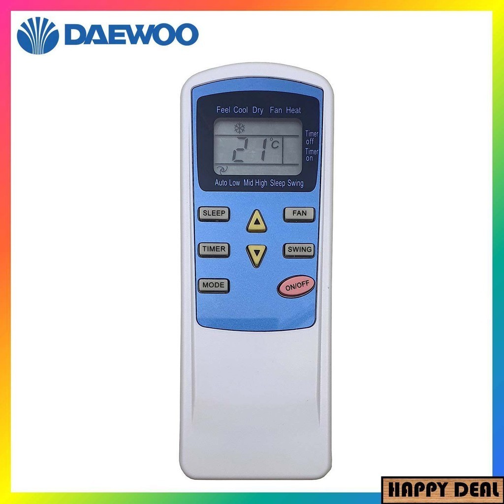 DAEMA DAEWOO Air Cond Aircond Air Conditioner Remote Control ...