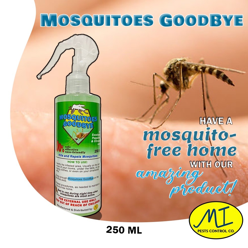 ♠ ㄨ § 250ML Mosquitoes GoodBye // mosquito killer and repellant // pampatay at pantaboy lamok ...