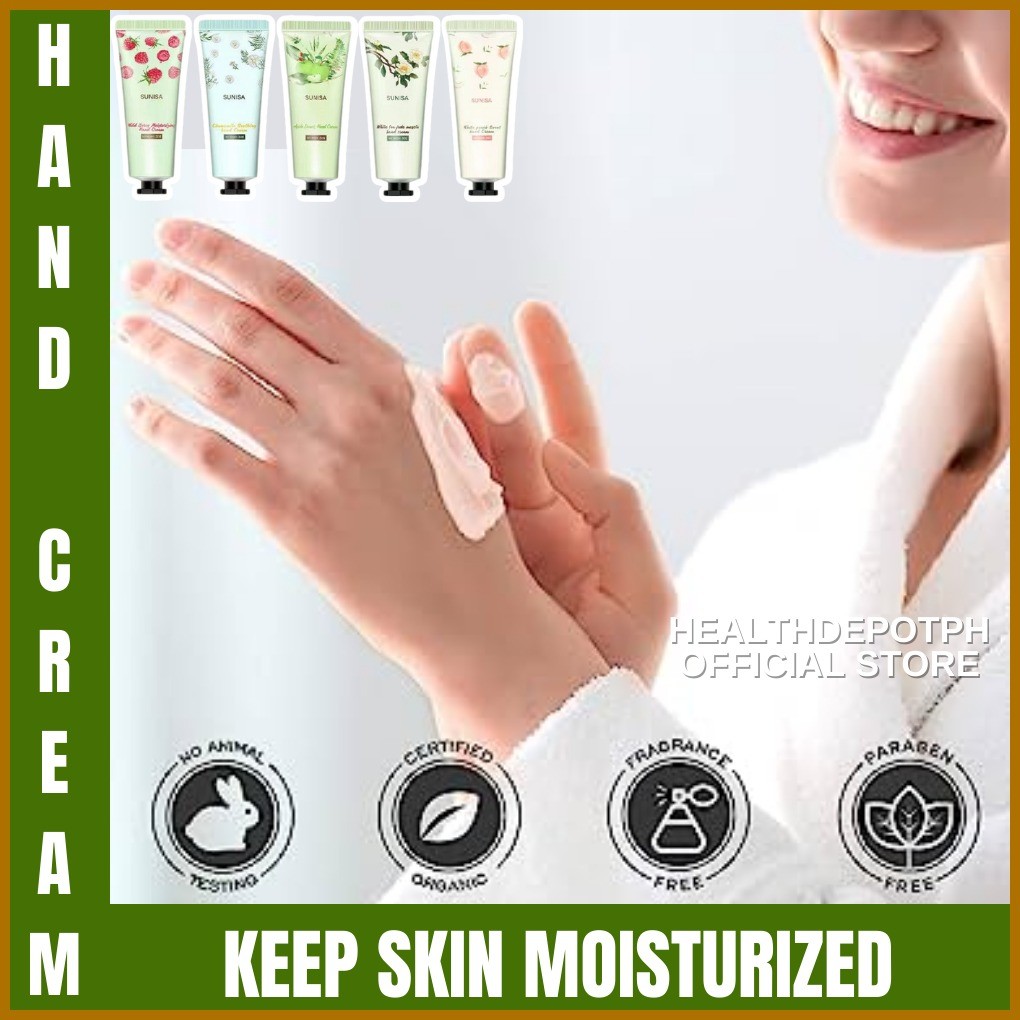 SUNISA Korean Perfume Hand Cream Moisturize Remove Dead Skin Tender ...