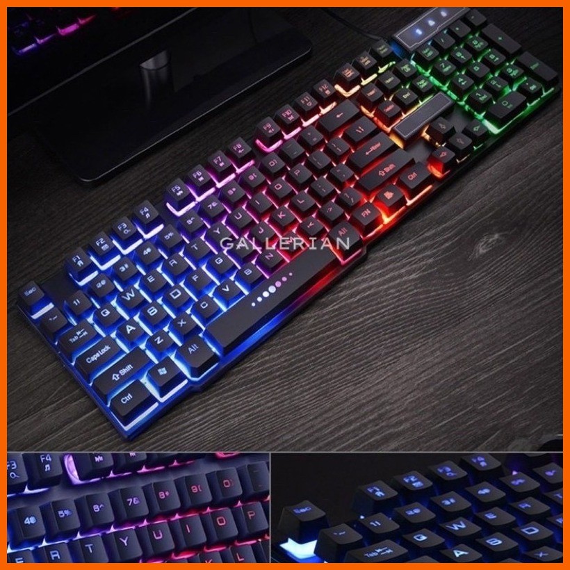 Inplay STX360 STX200 keyboard and mouse led Rainbow Backlight black ...