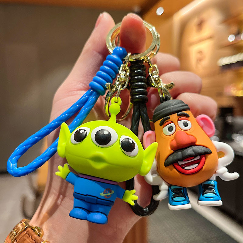 Cute Cartoon Toy Story Buzz Lightyear Key Ring Pendant Small Gift ...