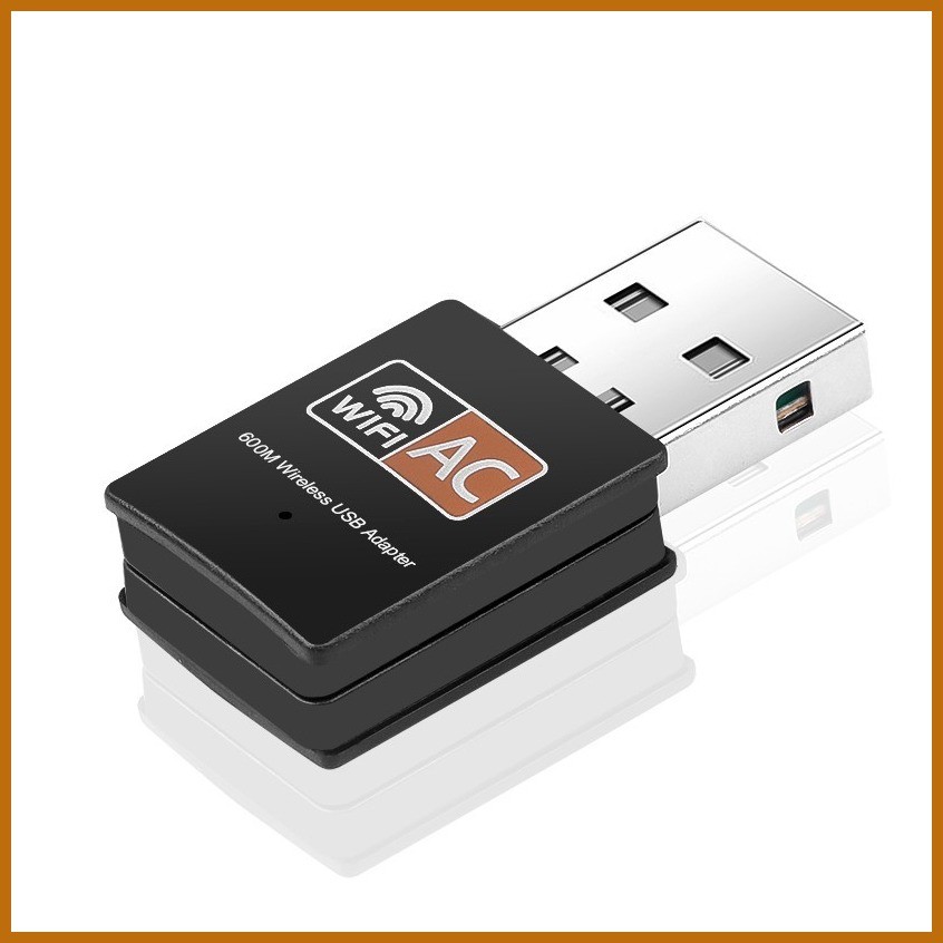 ⇦ ═ ∨ Popcorn Dual Single Band USB Adapter 600mbps 2.4ghz 5ghz 802.11ac ...