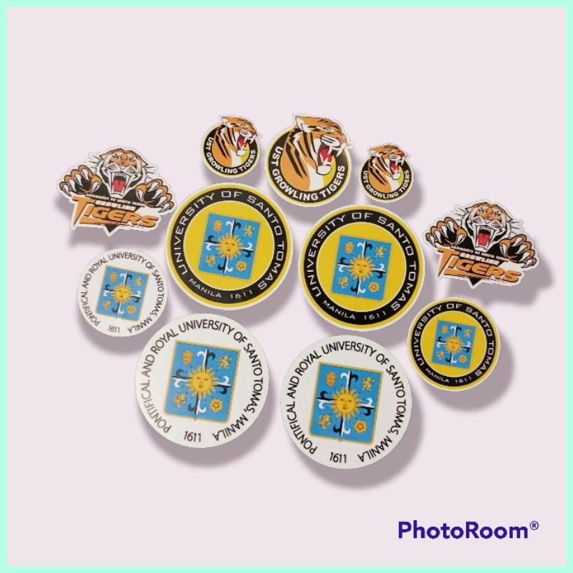 UST - University of Santo Tomas Logo/Sticker/Waterproof | Shopee ...