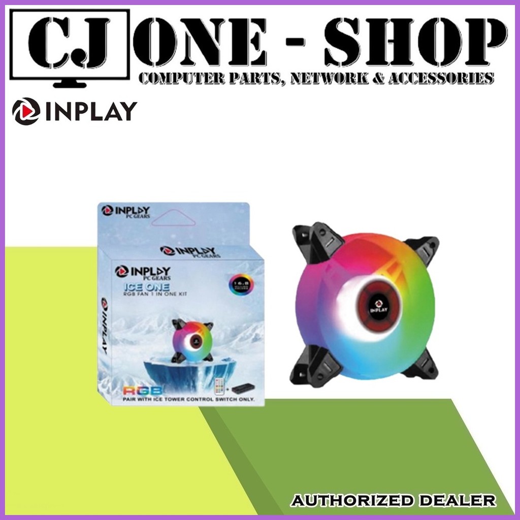Inplay ICE TOWER V2 3-In-1 Fan Kit | ARGB Dual Sync Mode for Computer ...