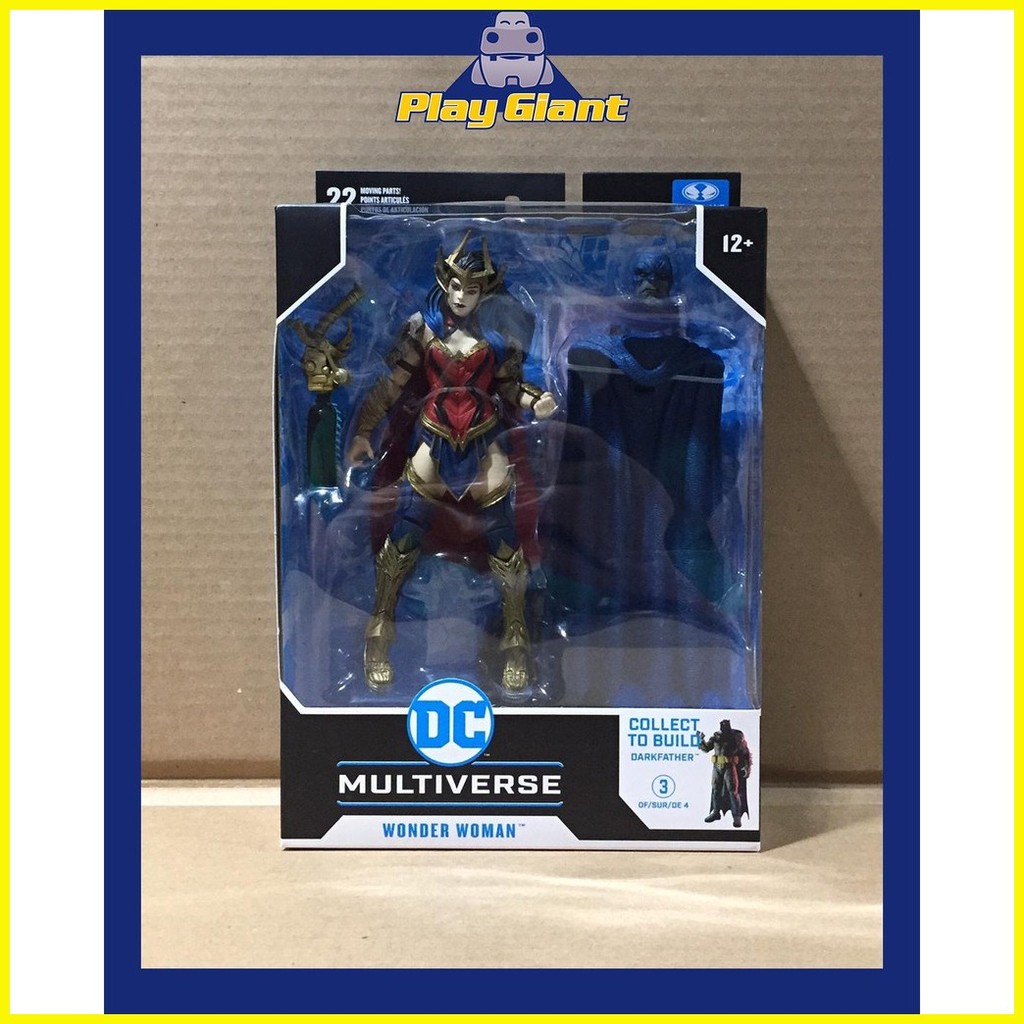 DC Multiverse Dark Nights Death Metal Dark Father BAF Wonder Woman ...