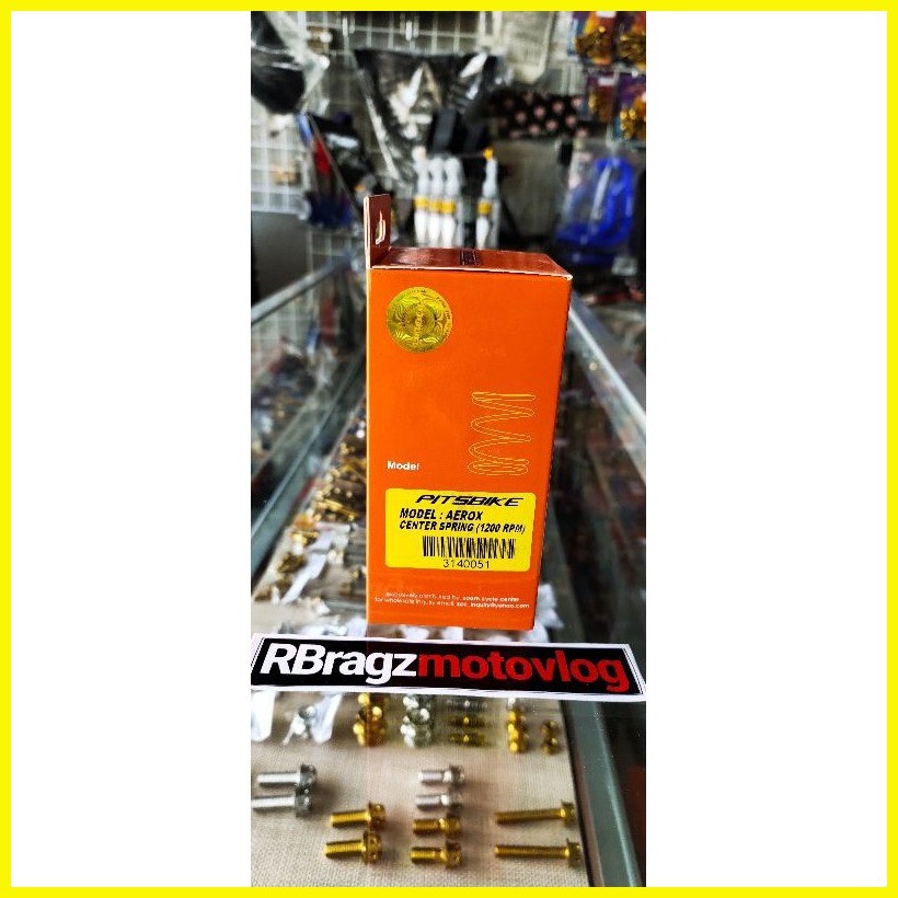 ♀ Pitsbike Center Spring 1000rpm - 1200rpm - Yamaha Aerox 155 V1, V2 ...