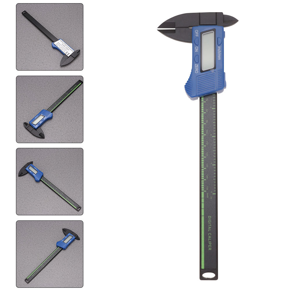 6F Metal 3 Caliper Gauge Digital Meter Foot Tool Pachometer Nogisu ...