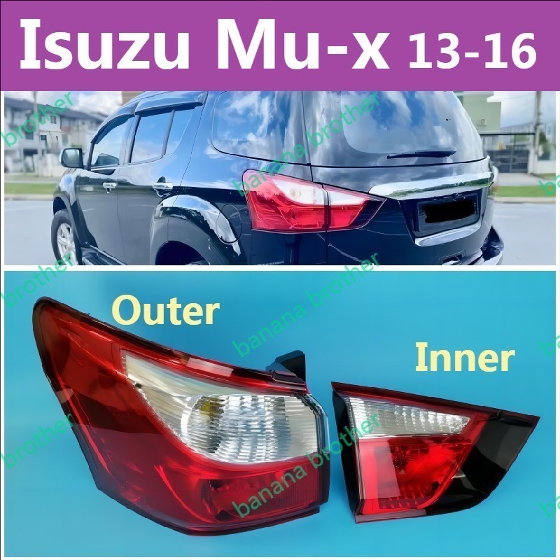 ISUZU MUX MU-X Tail lamp (2013-2019) Tail Light Taillamp Rear Lamp/Tail ...