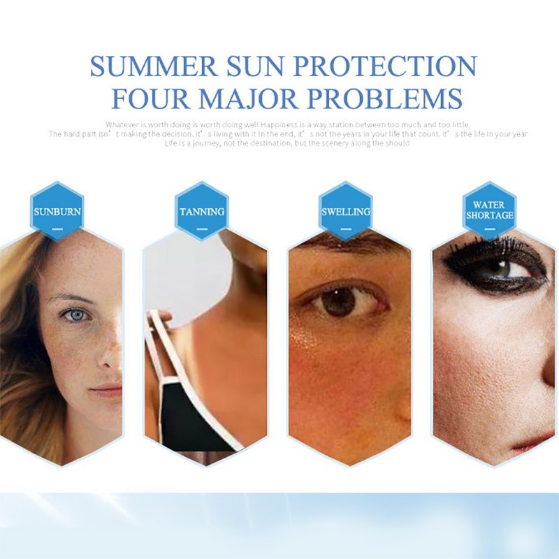 LY Collagen Snail Facial Solar Blocker Sunscreen Cream Skin Protection ...