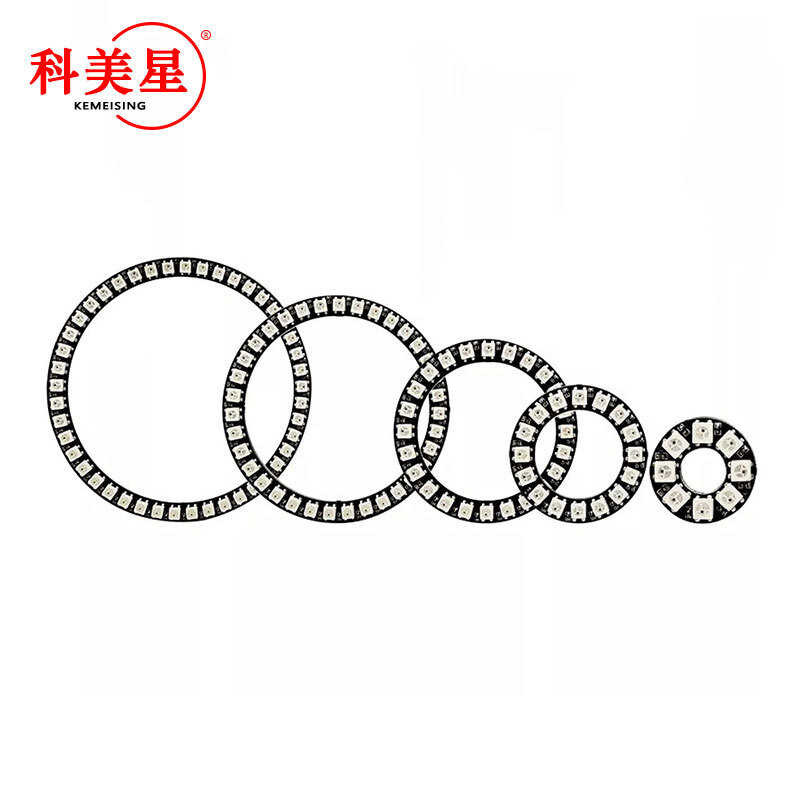 WS2812 5050 RGB LED intelligent full-color RGB light circular ...