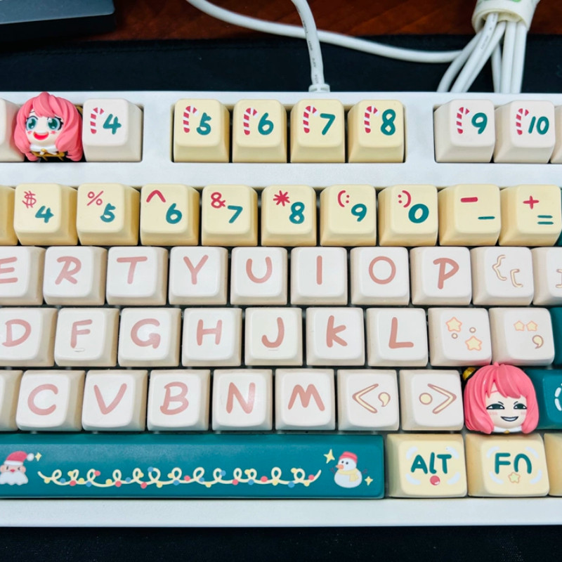 Anya Keycap 3D Creative Cute Cartoon MX Switch Mechanical Keyboard ...