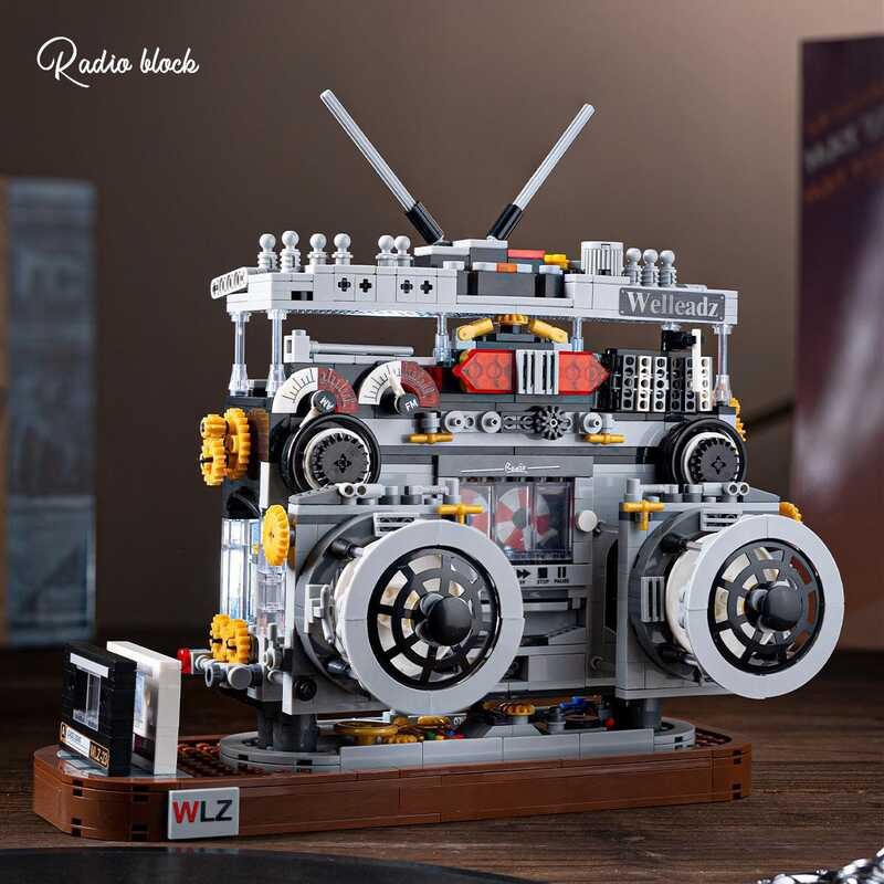 76 Compatible With LEGO Simulation Radio, Small Particle Building ...