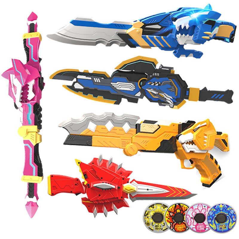 E6 Mini Agent Team X Arm Toy Dazzling Blade Staff Bow Sword Gun ...