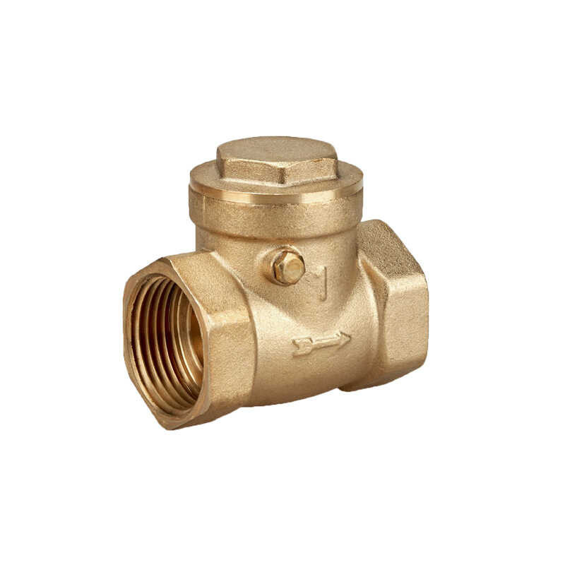 Yuhuan Valve Horizontal Check Valve Dn15-Dn50 Brass All Copper One-Way ...