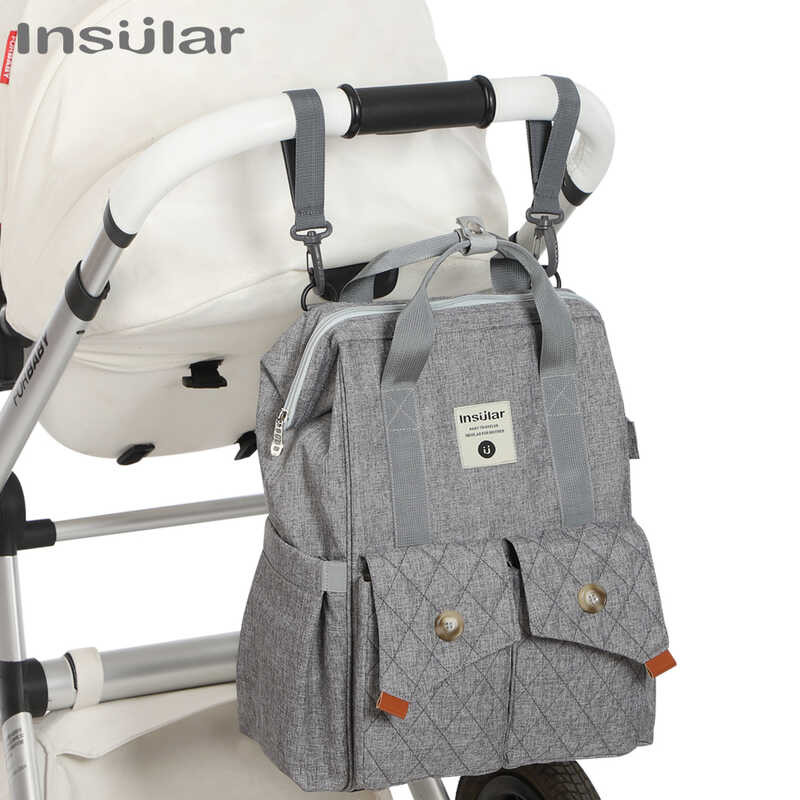 Fashion Baby Diaper Travel Backpack Mummy Maternity Nappy For Mom Dad ...