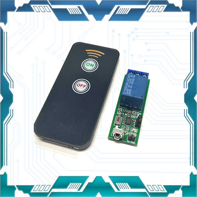 1 channel 5V infrared remote control relay module, learning type ...