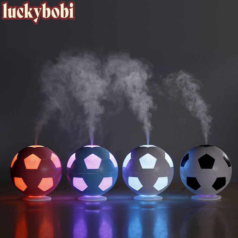 73 Car Freshener LED Diffuser Soccer Shape Air Humidifier Aromatherapy ...