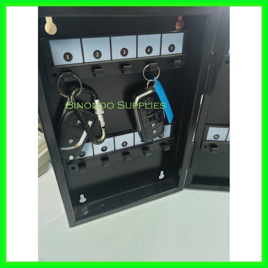 Key Box 30 Keys Capacity Smart SK-30 with FREE Keychain and Number ...