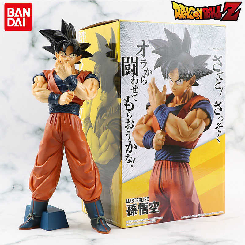 Hot 27Cm Anime Dragon Ball Z Figure Goku With Scouter Figurine PVC ...