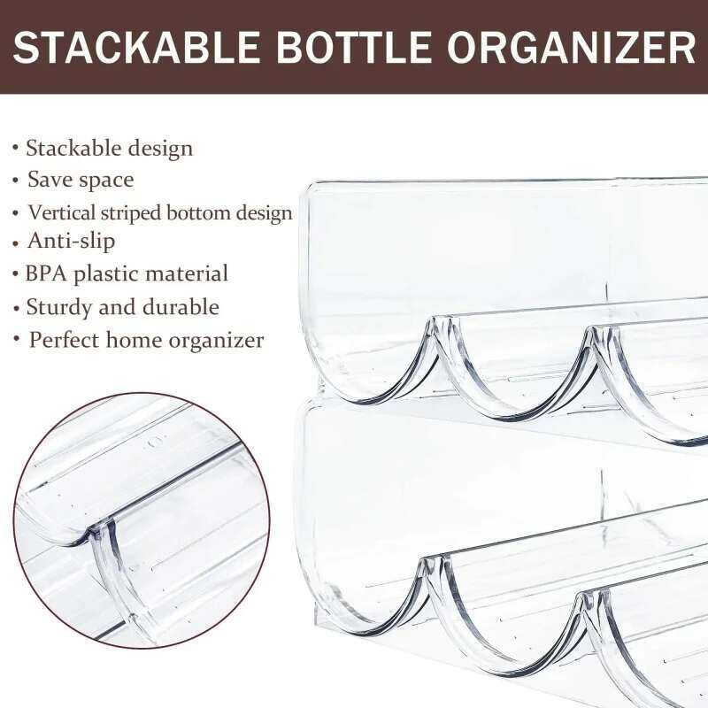 Insulated 90a e99 Multi Stacked Acrylic Mug Glass Storage Jug Rack ...
