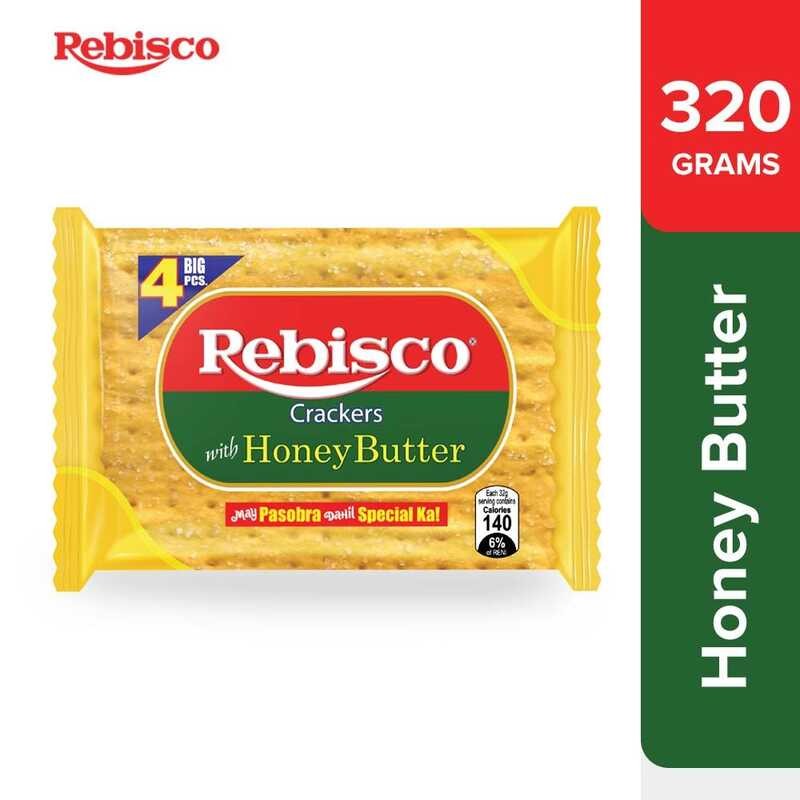 Rebisco Crackers Honey Butter 32G X 10Pcs | Shopee Philippines